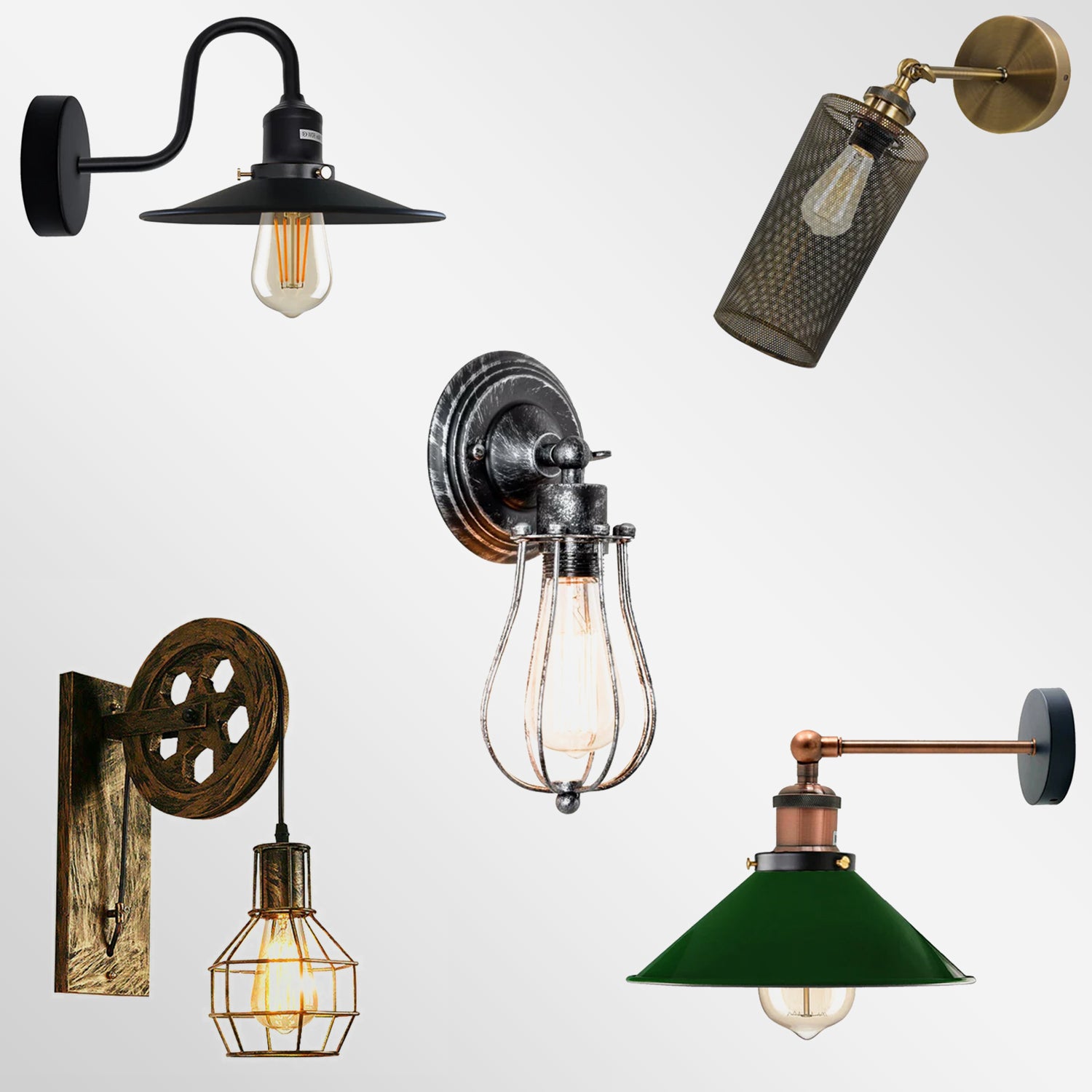 Wall Lamps | Wall Lighting | Wall Scones – Relicelectrical