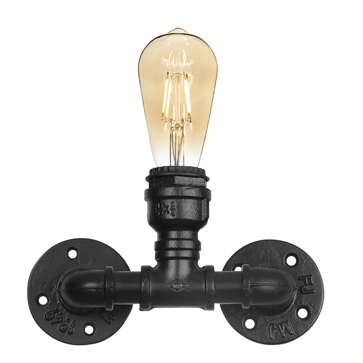 Rustic Red Pipe lighting Fixtures & Indoor Wall Lighting – Relicelectrical